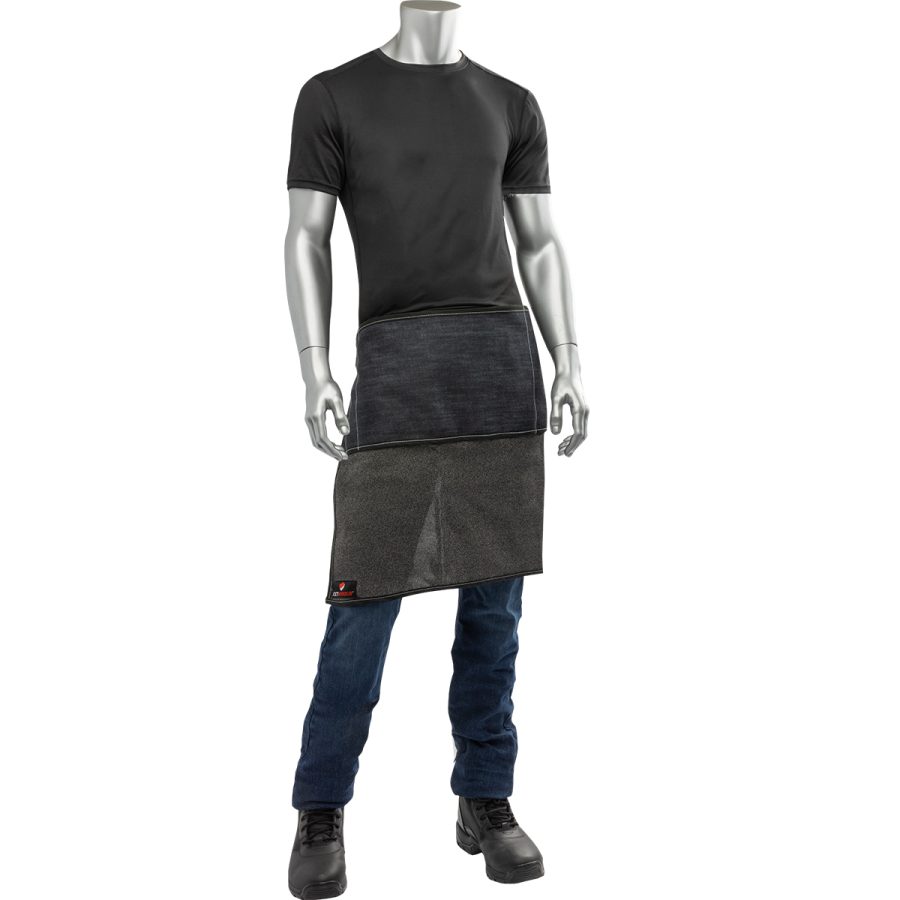 Kut Gard ATA PreventWear Blended Cut Resistant Half Apron with Denim ...